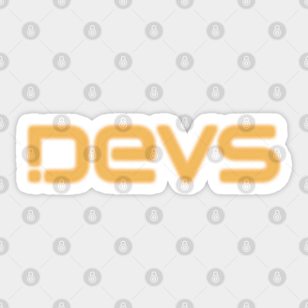 DEVS logo - Devs - Sticker | TeePublic